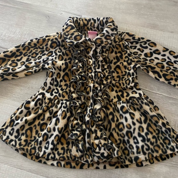Nannette | Jackets & Coats | Nannette Girl Cheetah Print Coat | Poshmark